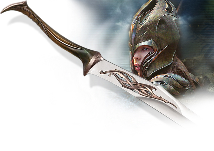 NobleWares offers UC3100 Licensed Mirkwood Infantry Sword prop replica ...