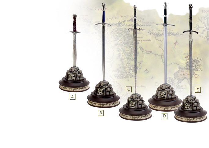 Lord of the Rings Mini Swords by United Cutlery