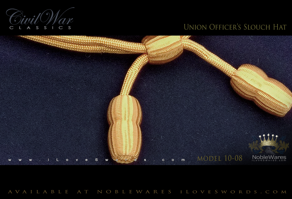 Civil War Union Officer's Slouch Hat 10-08