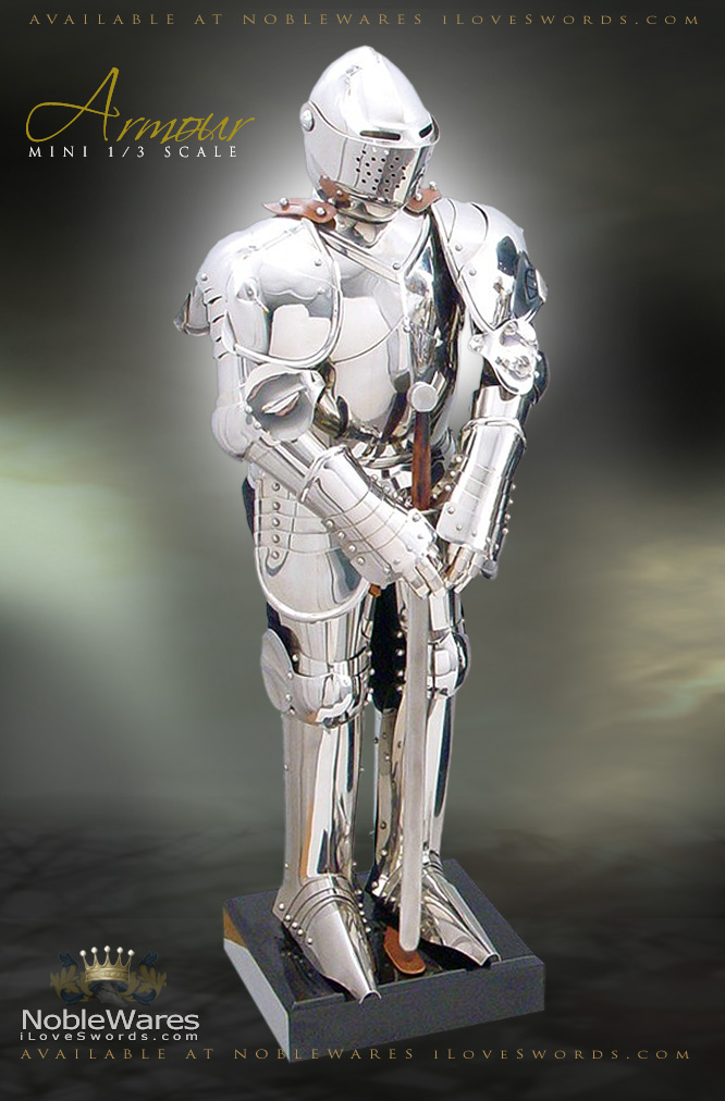 Knight in Shining Armour MH1021 1/3 Scale Suit of Armour by Hanwei ...