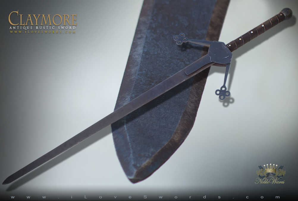 Antique Rustic Claymore Sword 901135